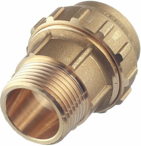 Фитинги для трубы ПНД 40х1" Наружная резьба VIEIR