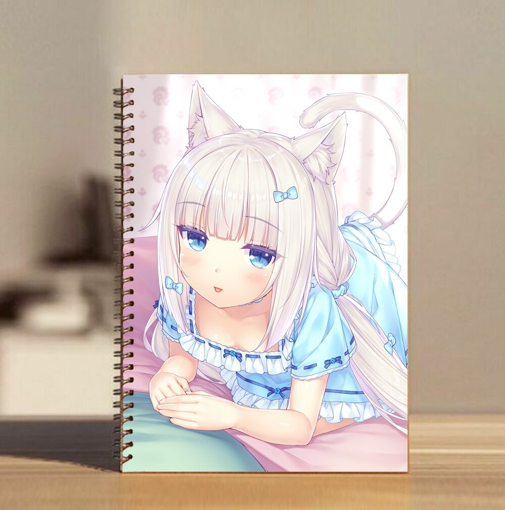 Скетчбук А5 по аниме Nekopara / Некопара / Нэкопара / Кошачий Рай №18