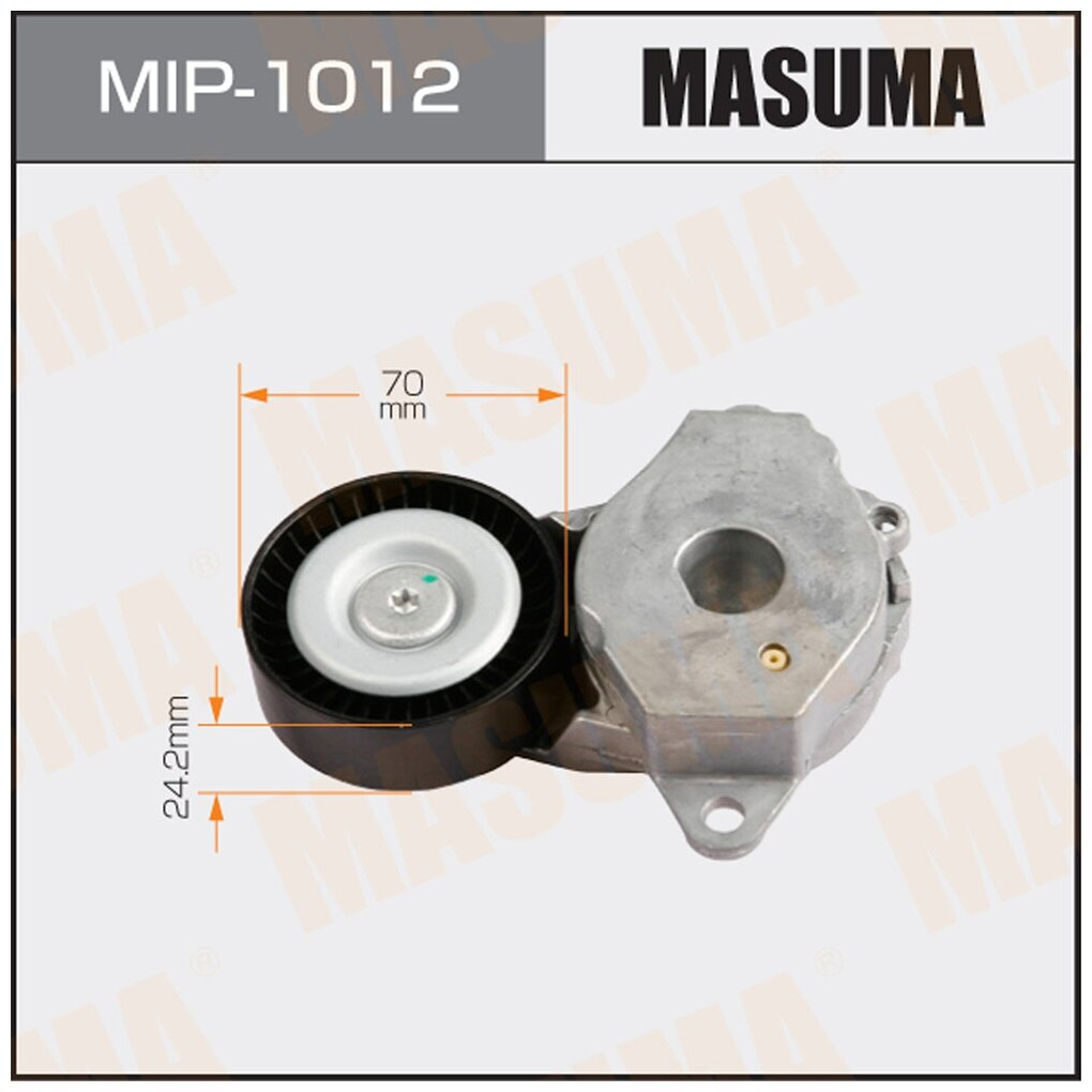 Ролик приводного ремня Toyota Corolla (E150), Yaris 08- (1NR) с натяжителем MASUMA