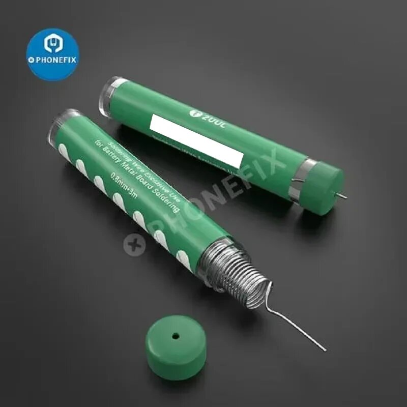 2UUL паяльная проволока 3 м 0,8 мм для мобильного телефона, металлическая доска, аккумулятор, инструменты для ремонта пайки, не требуется аппарат для точечной сварки