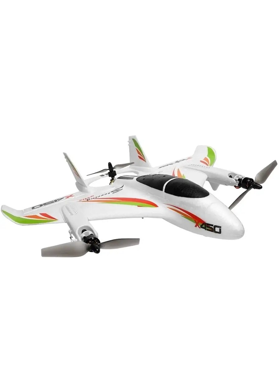 Радиоуправляемый самолет WLtoys 2.4G 6CH 3D | 6G RC X450