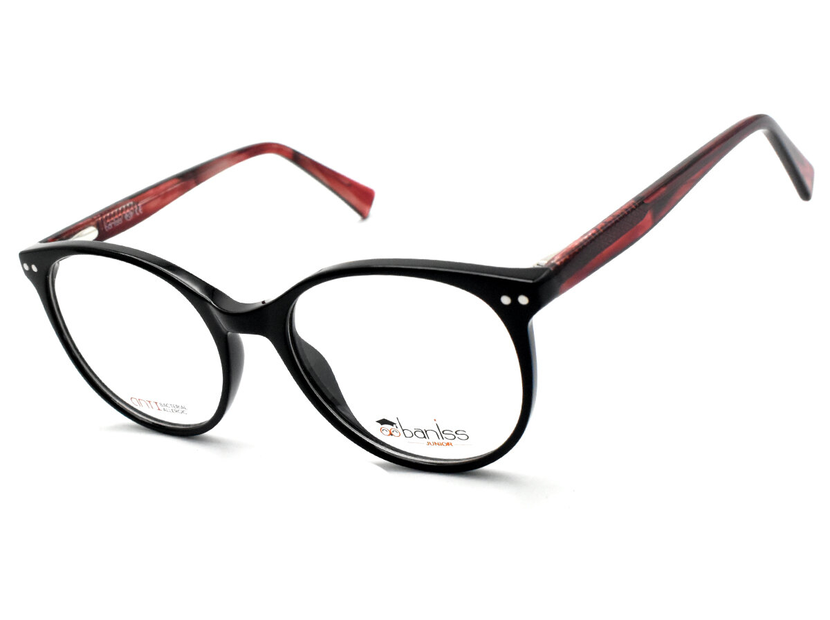 Оправа для очков BANISS BSJ5145 C01 пол Детские форма оправы Круглая цвет оправы Чёрный
