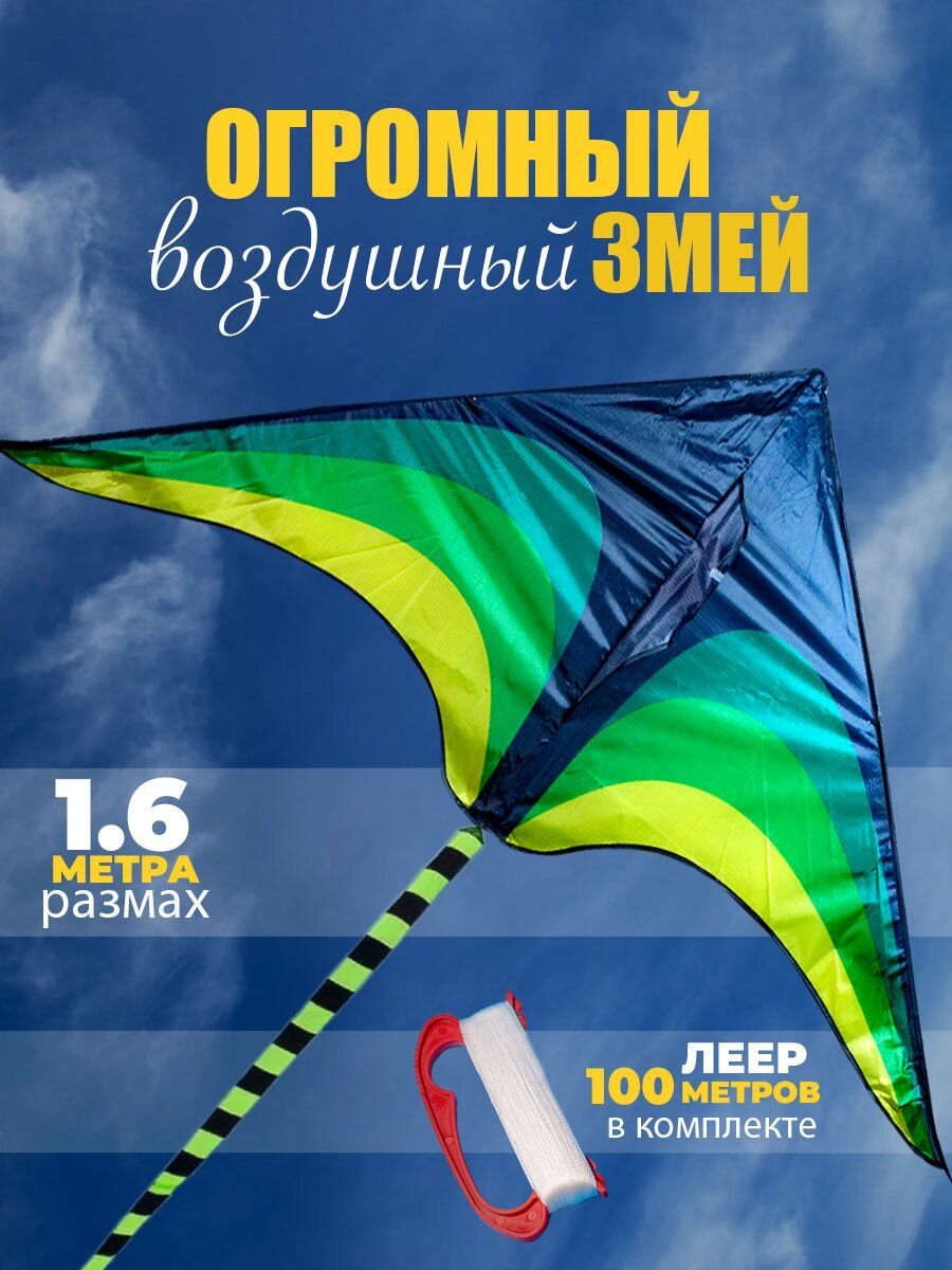 Воздушный змей большой 1,6 метра