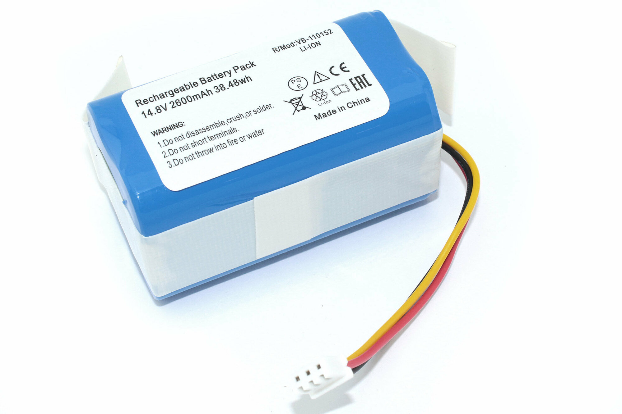 Аккумулятор для iBoto SMART AQUA X420GW / LIECTROUX E30 / GARLYN SR-400, GARLYN SR-700 2600mah