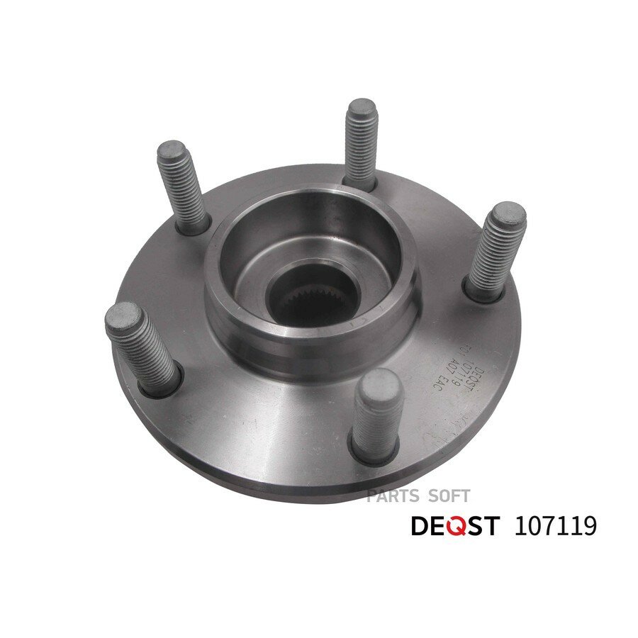 DEQST 107119 Ступица переднего колеса с подшипником MAZDA 3 (BK) 10.2003- ()