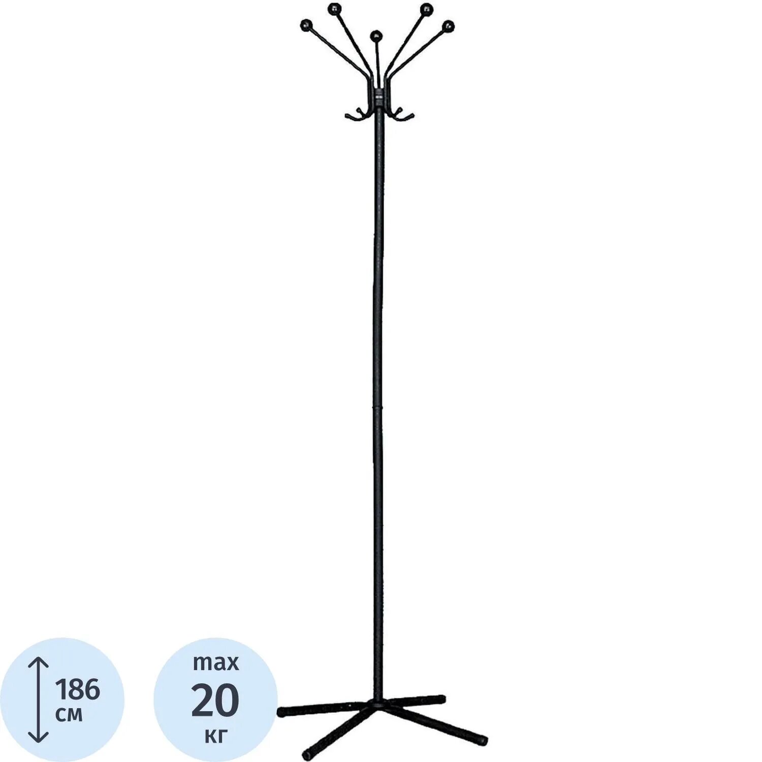 Вешалка TI_напольная ТХ N5 черная