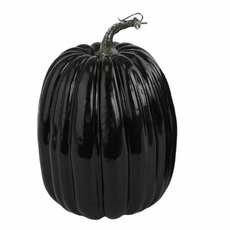 Искусственные тыквы из пенопласта, Черный