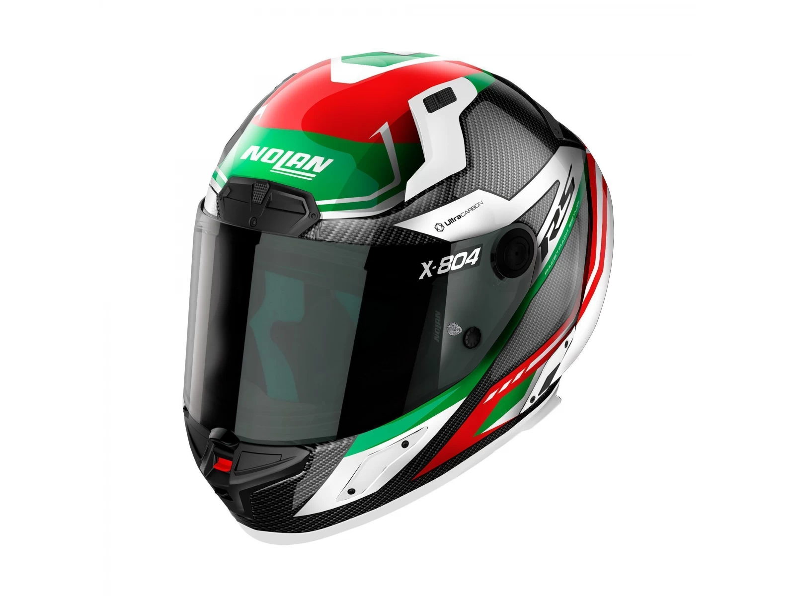 Мотошлем-интеграл NOLAN X-804 RS ULTRA CARBON (2024) Maven 017, L