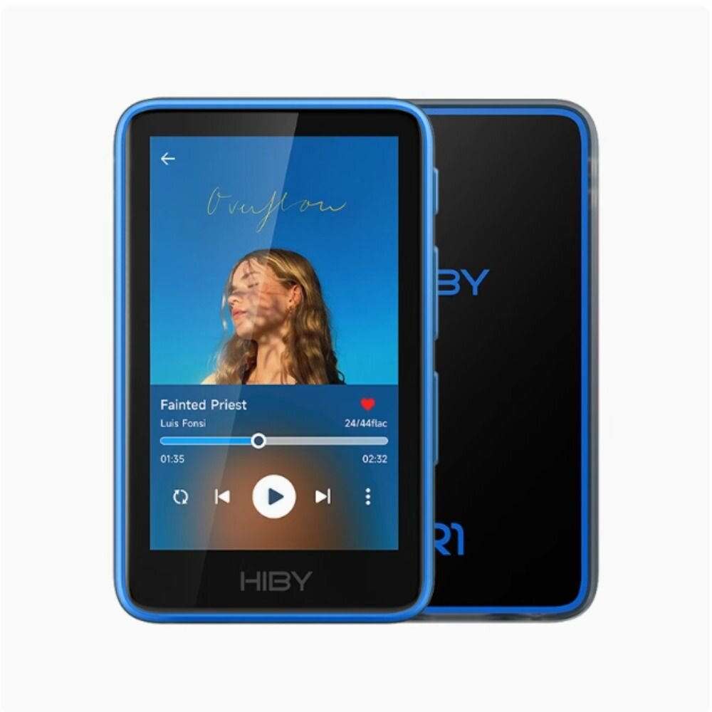 HiBy R1 MP3 HiFi Аудио Музыкальный плеер USB DAC WiFi Bluetooth 5,1 Выход 3,5 мм (Standard version)