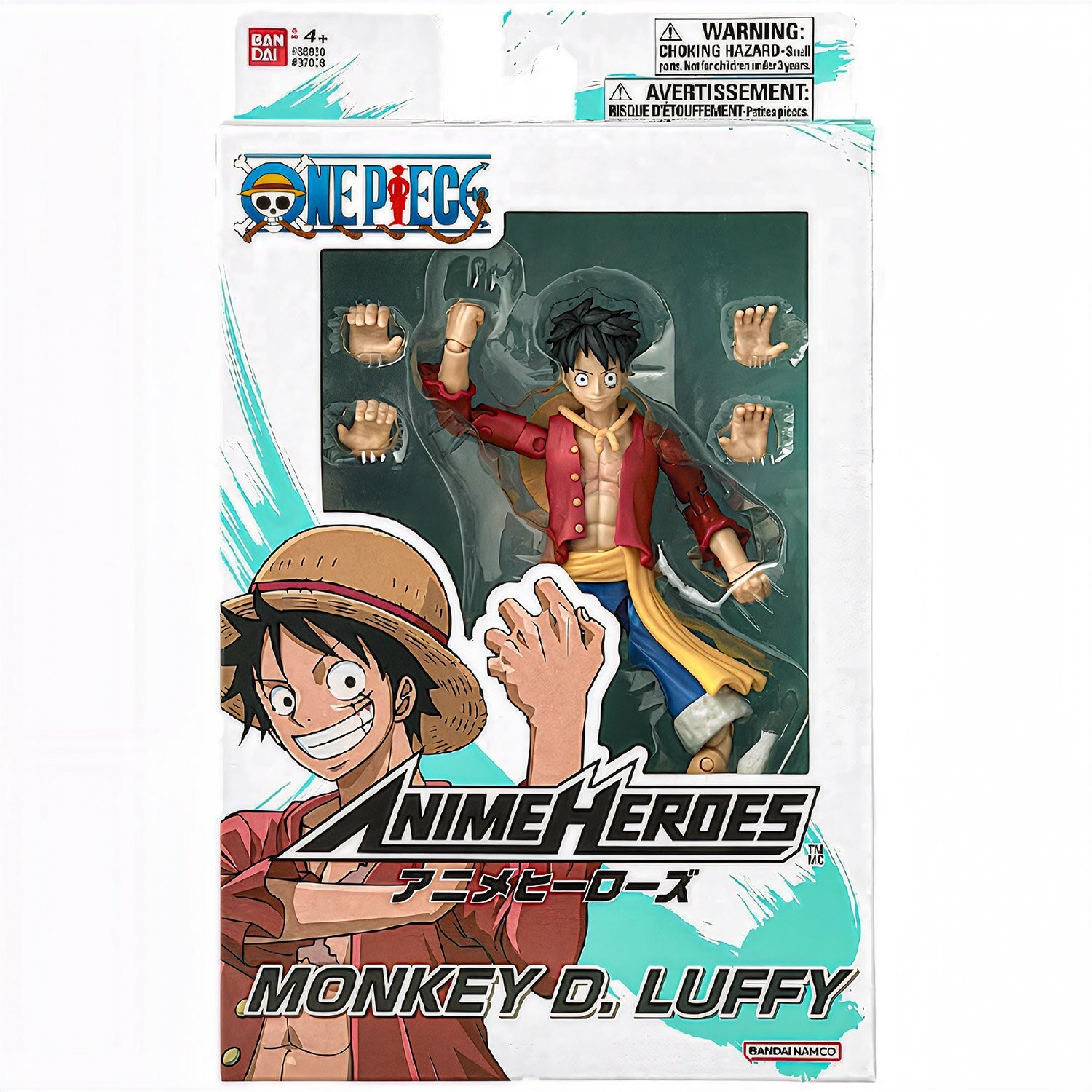 Экшн-фигурка Bandai Ван Пис Луффи (17см) (67777)