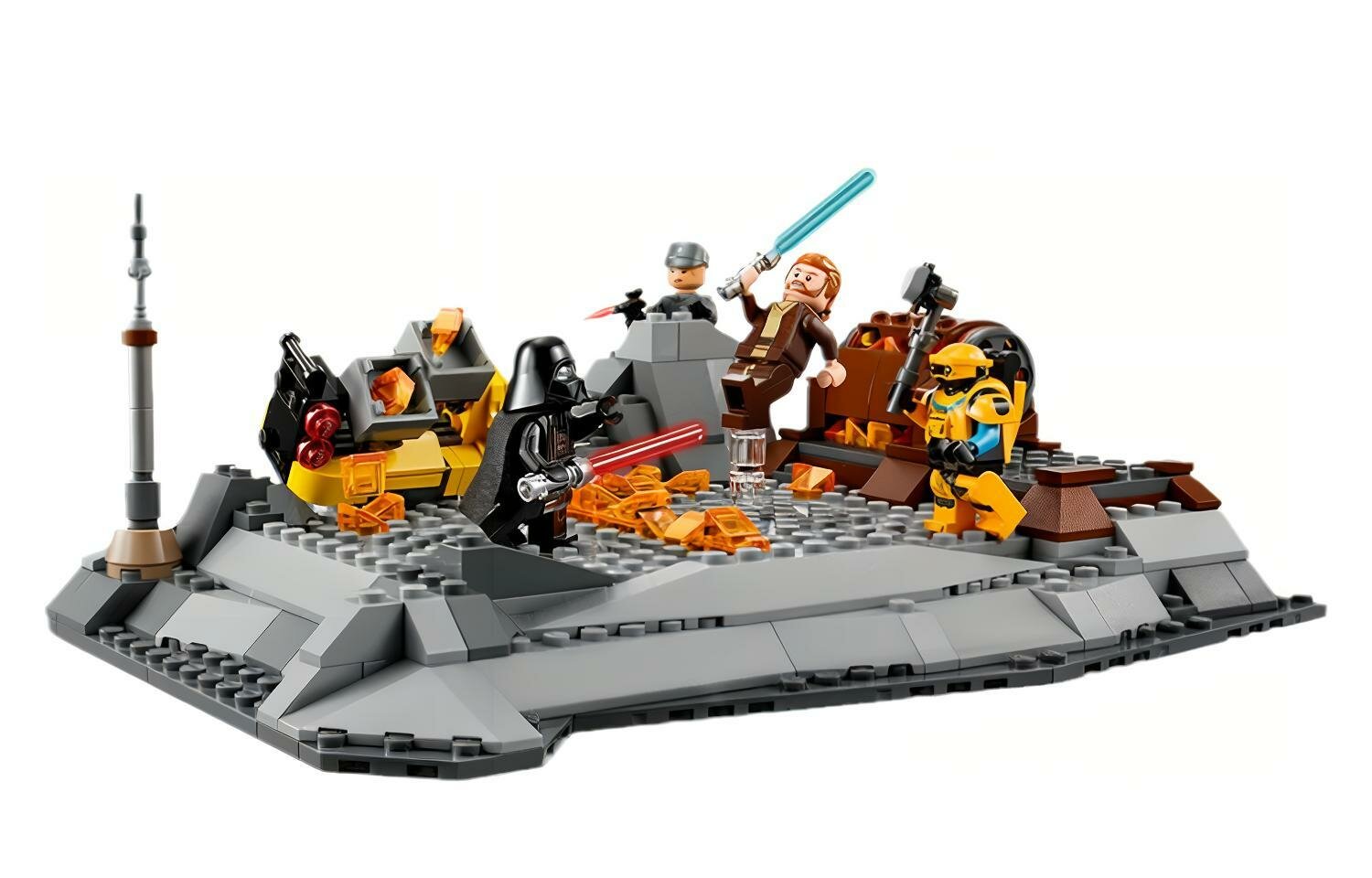 Набор строительных блоков унисекс LEGO Звёздные войны Оби-Ван 75334, 408 деталей