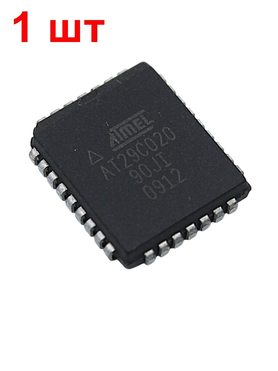 Микросхема AT29C020-90JI 1 шт. FLASH память в корпусе PLCC32