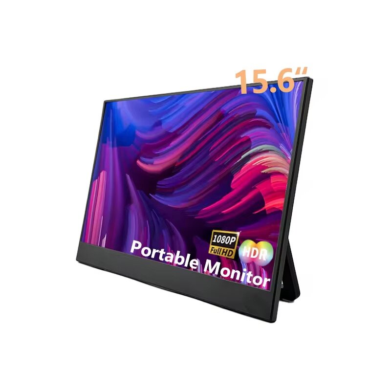 Портативный игровой монитор 15.6" IPS 1080P USB-C (экран-расширение для ноутбука)Портативный монитор