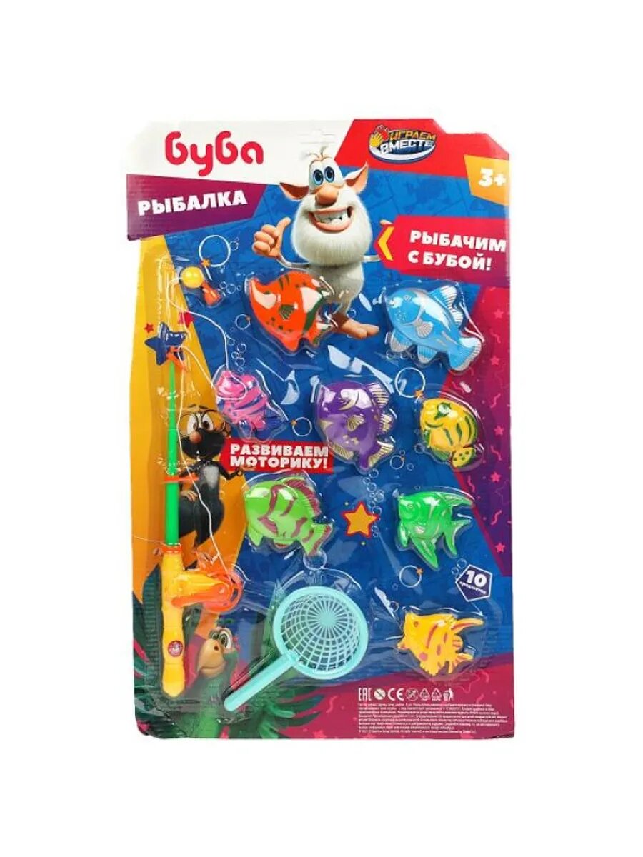 Игра рыбалка, буба блист.35,5x57,6x6см играем вместе в кор.