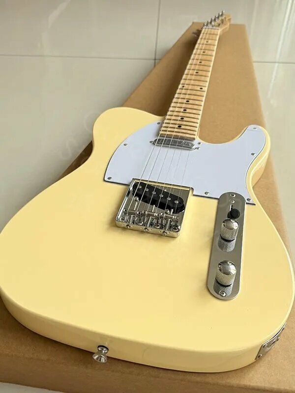 GLAT Электрогитара Классическая Telecaster 6-струнная, корпус Махагони