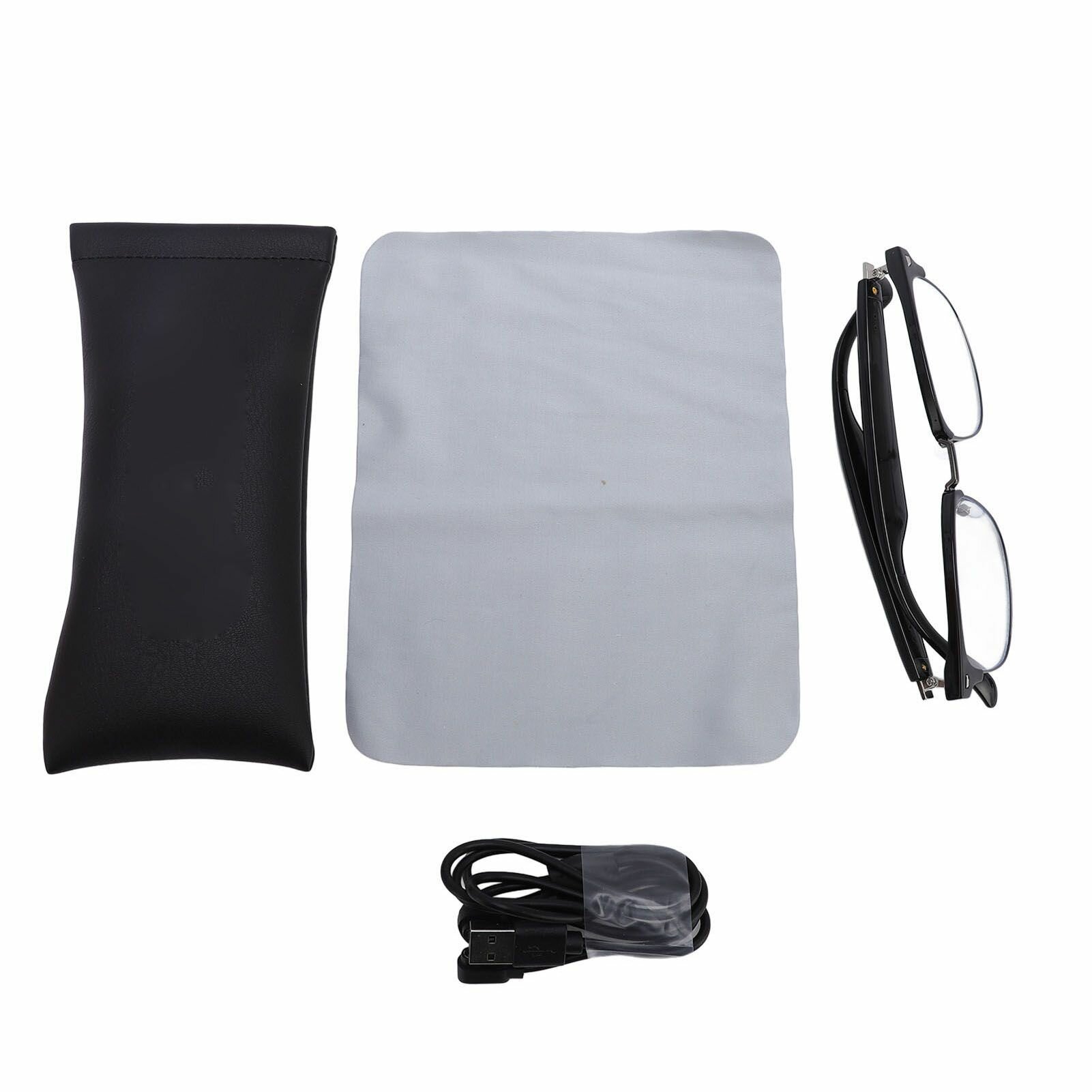 Bluetooth умные очки в черной оправе беспроводной вызов мода унисекс