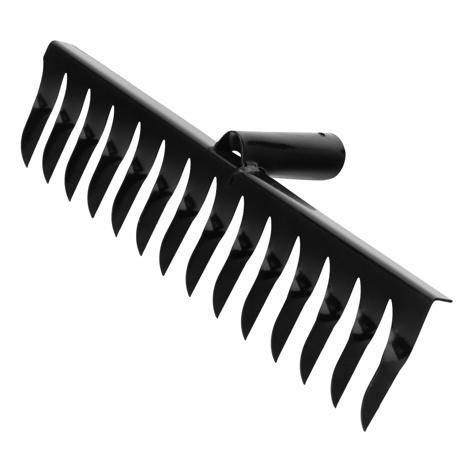 Грабли садовые Сибртех стальные, 350 мм, 14 витых зубьев, без черенка (61752)