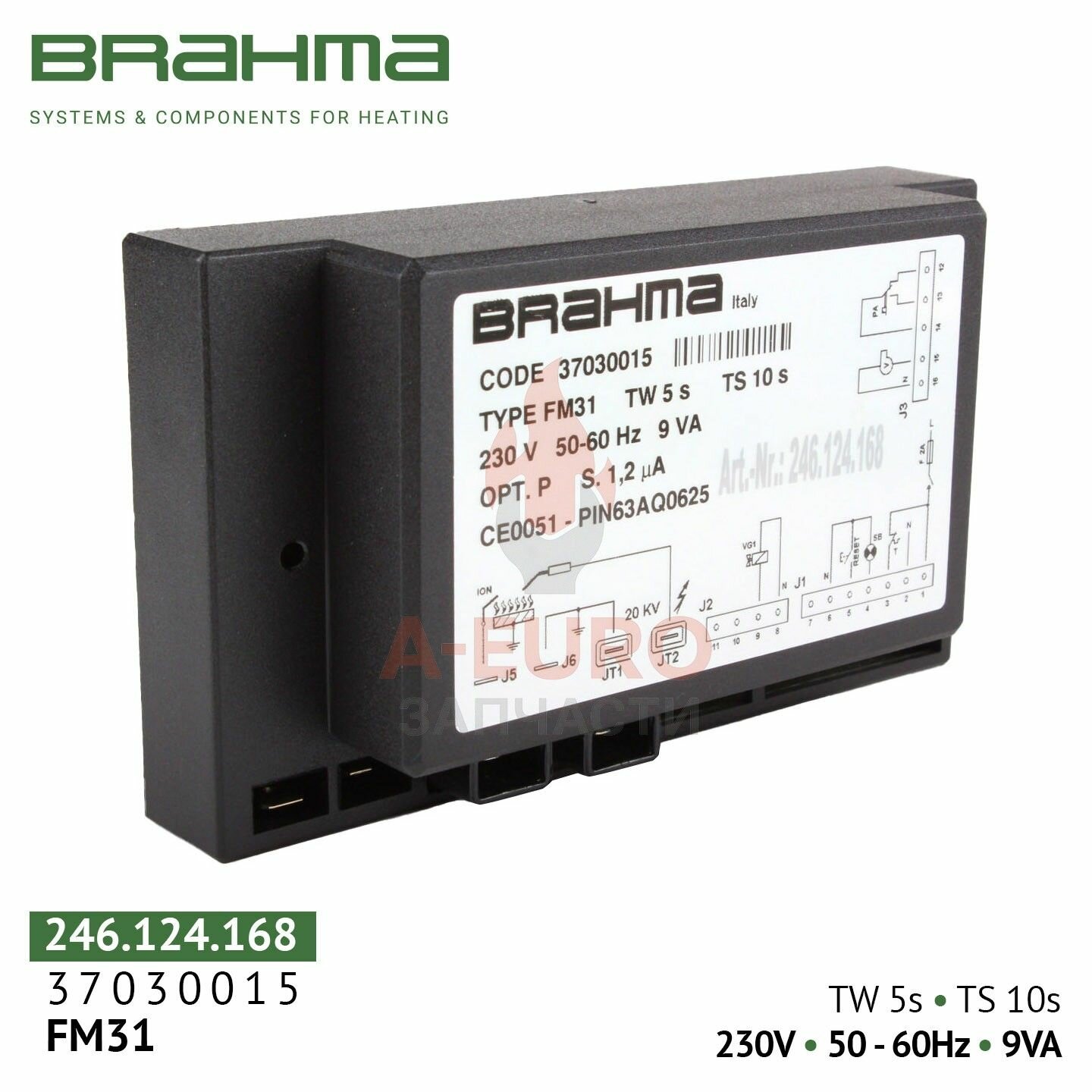 Блок управления горением Brahma FM31, 37030015