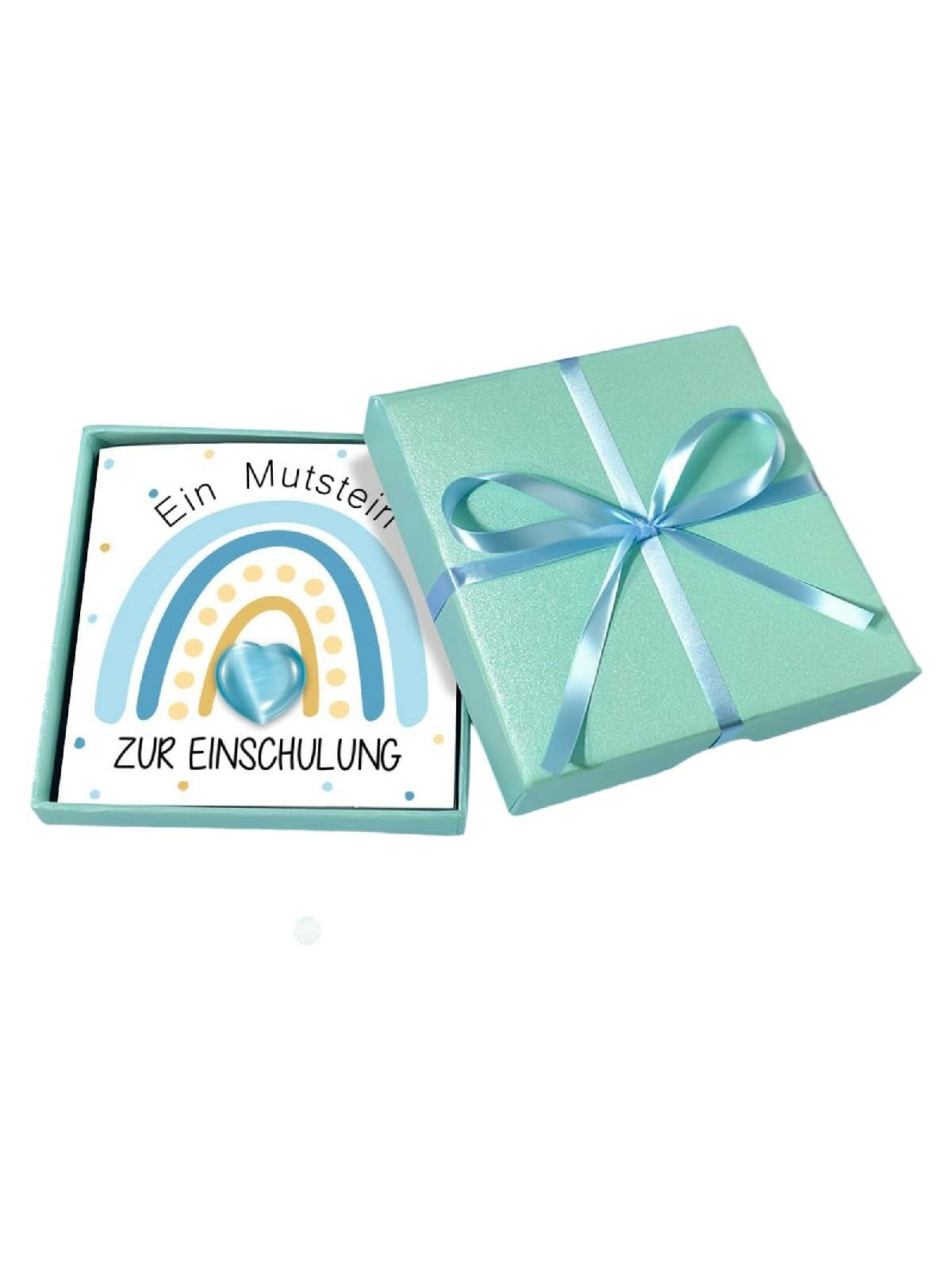 Подарочный набор из натуральных счастливых камней для творчества и поделок для детей