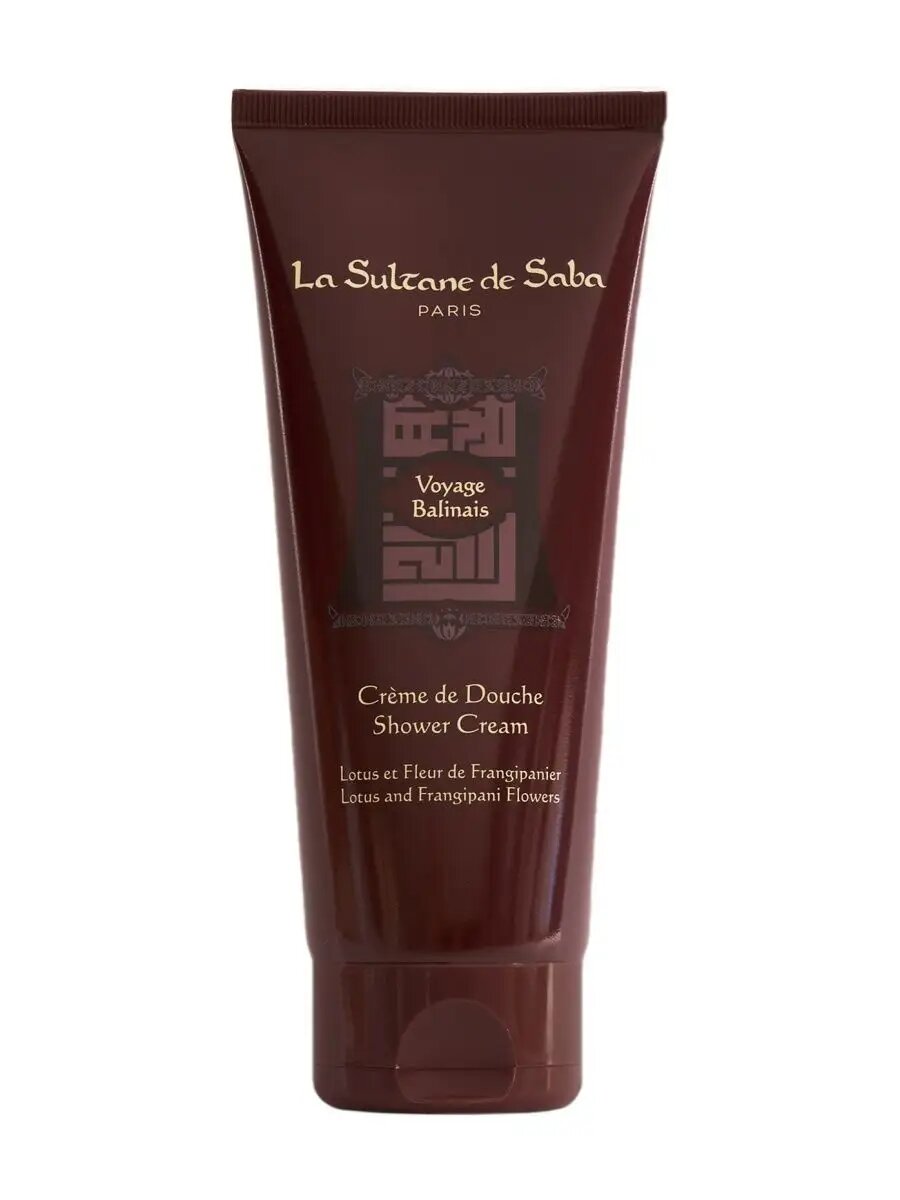 Крем-гель для души La Sultan de Saba с ароматом лотоса и цветов франжипани, 200мл