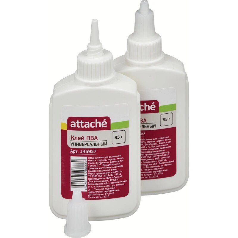Клей ПВА 85г Attache
