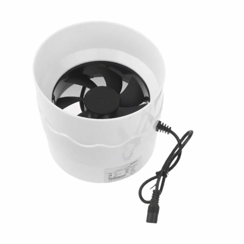 Воздуховодный вентилятор 110мм вентиляция фильтр комплект 7Вт