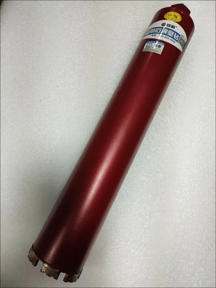 Коронка алмазная 76*450мм M22 (6 сегментов) мокрый рез