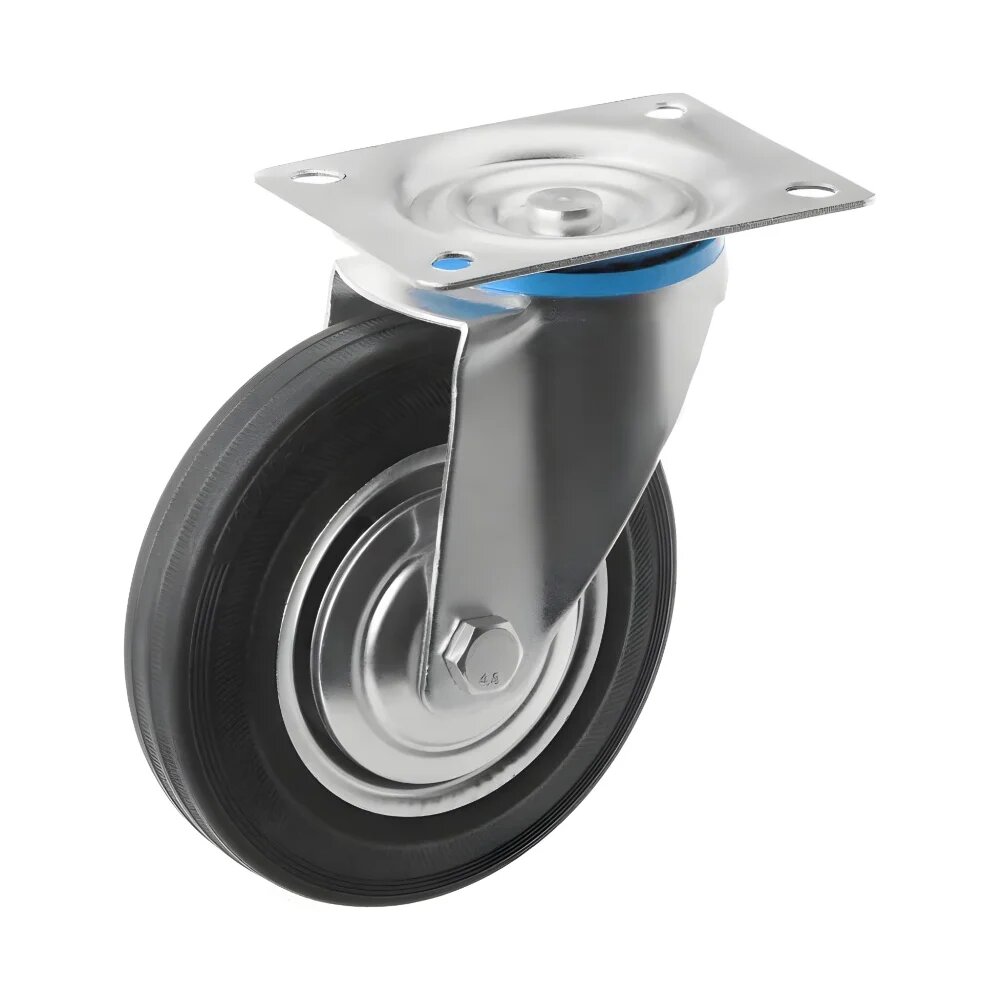 Колесо, SC, промышленное поворотное с площадкой SC 63 (160 мм; 150 кг) А5 1000010, 105x135 мм, 210 кг