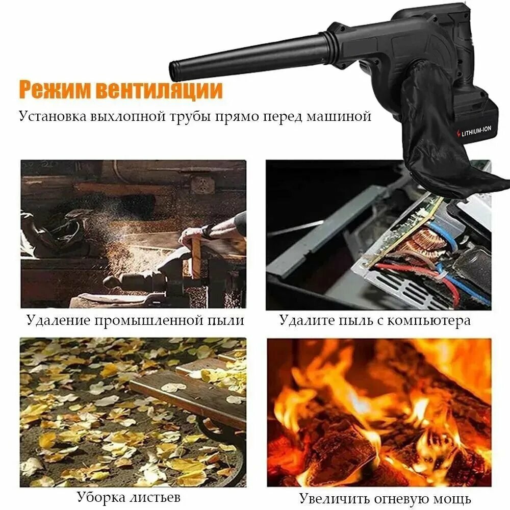 Воздуходувка,1500Вт — фото 1