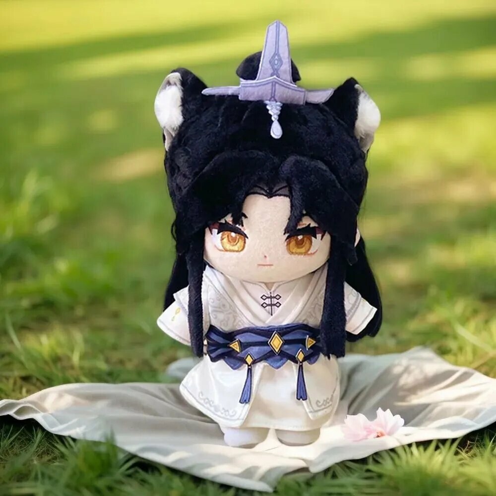 Аниме Мягкие Игрушки Хаски И Его Учитель Белый Кот Чу Ваньнин / The Husky And His White Cat Shizun Chu Wanning Плюшевая Кукла Игрушка 20CM
