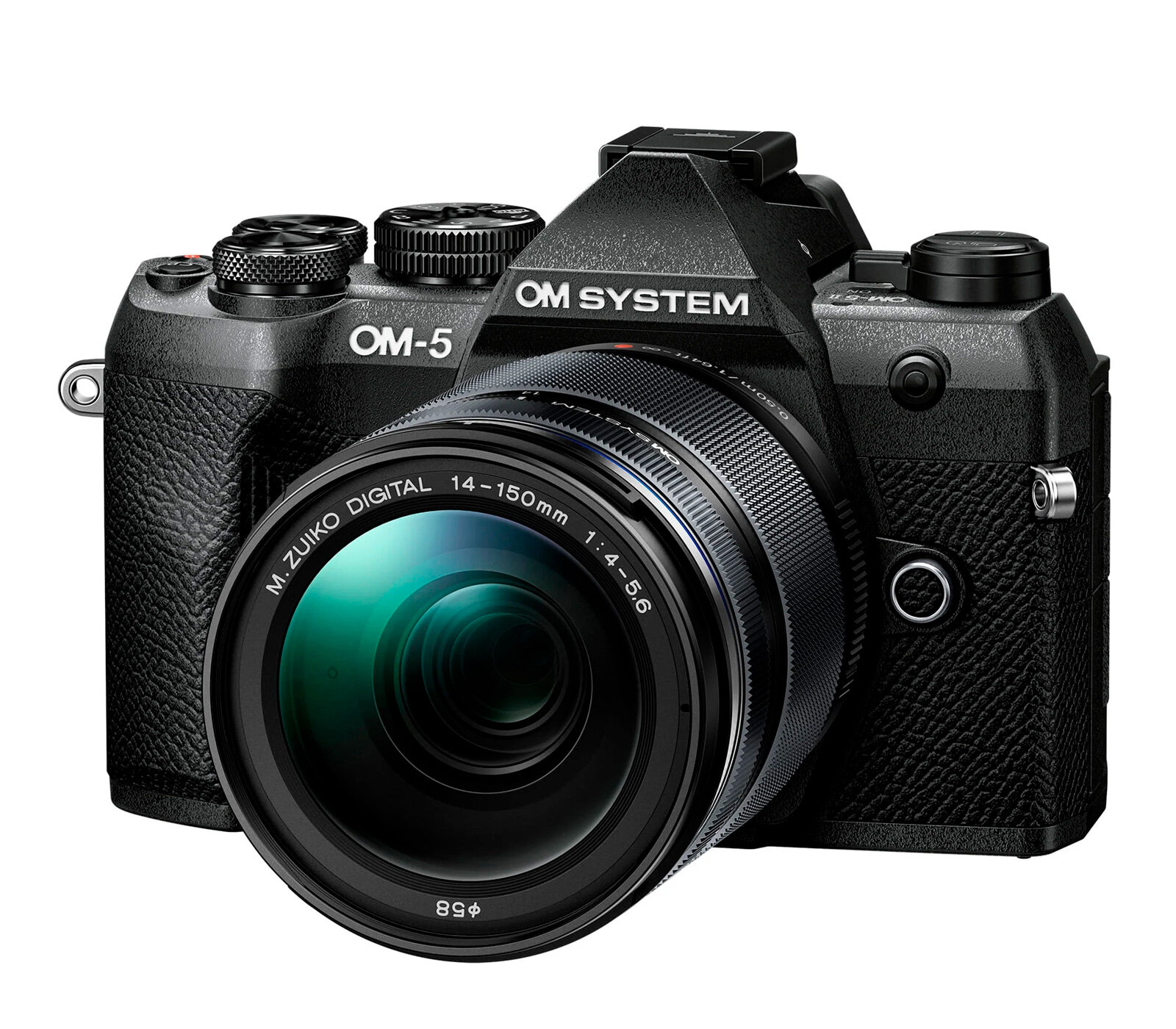 Беззеркальный фотоаппарат OM System OM-5 Mark II Kit черный + 14-150mm f/4-5.6 II