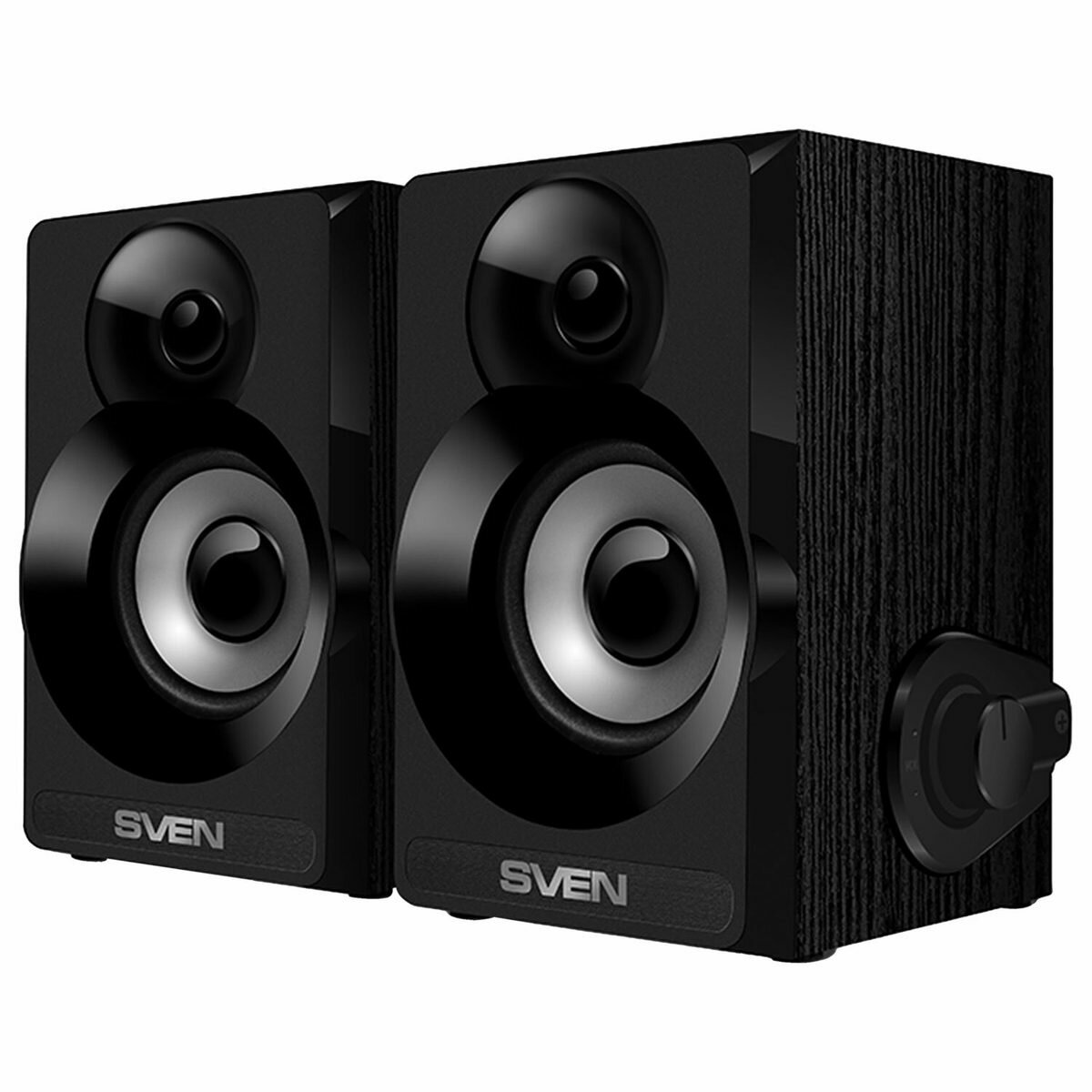 Колонки компьютерные Sven SPS-517, 2.0, 6 Вт, питание USB, черные (SV-016180)