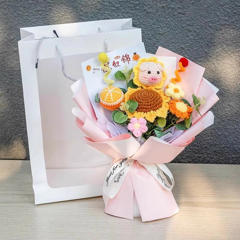 Подарочный букет к окончанию начальной школы и детского сада для девочек, мальчиков и детей, плюшевый мишка, игрушка из