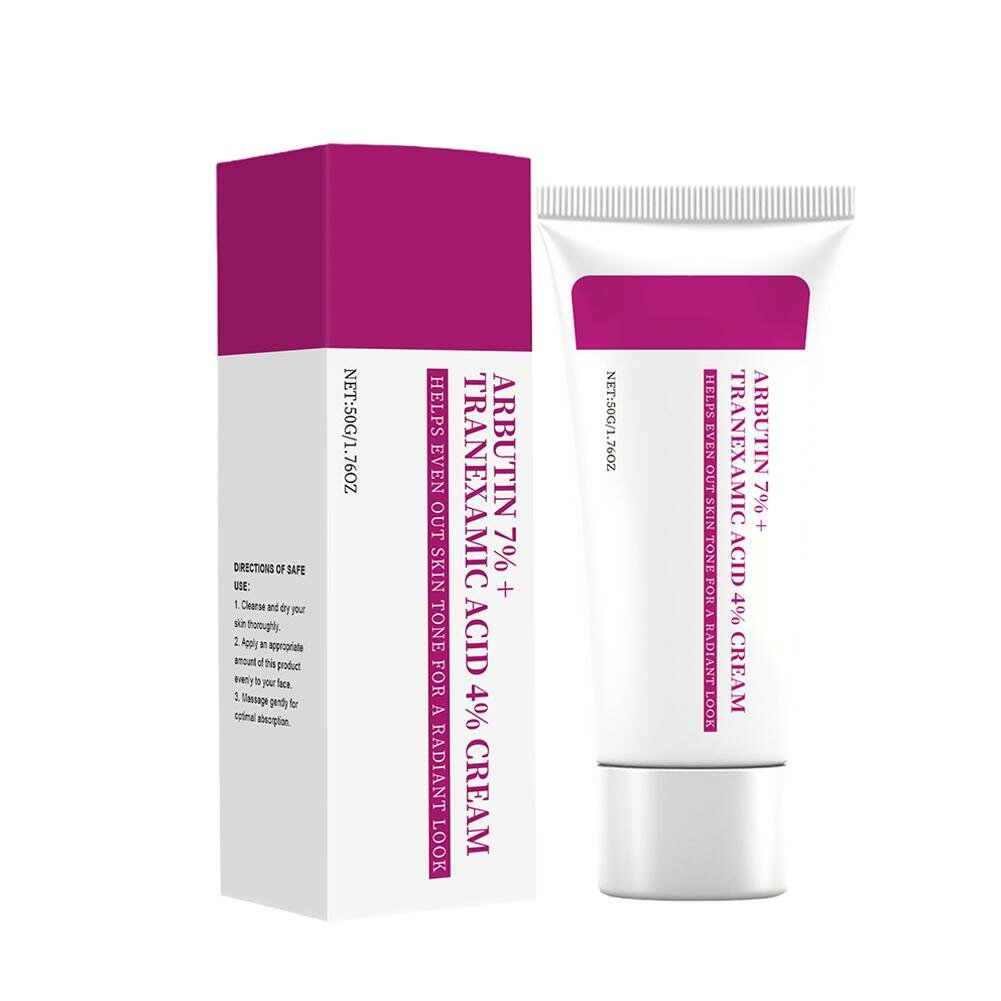 Крем с арбутином для лица, осветляющий крем для ровного тона кожи, увлажняющий крем против пигментации