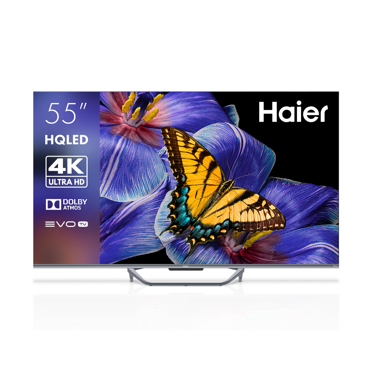 Телевизор Haier 55 SMART TV S4, 4K, HDR, Android TV, Bluetooth