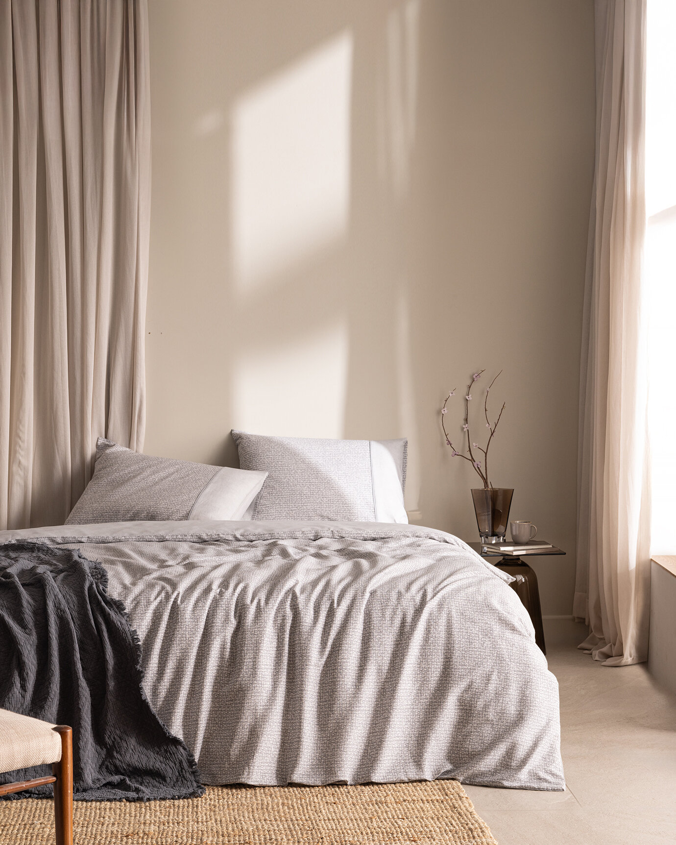 Постельное белье MADAME COCO 2х спальное, хлопок, 100%, пододеяльник 220х240, наволочки 50x70