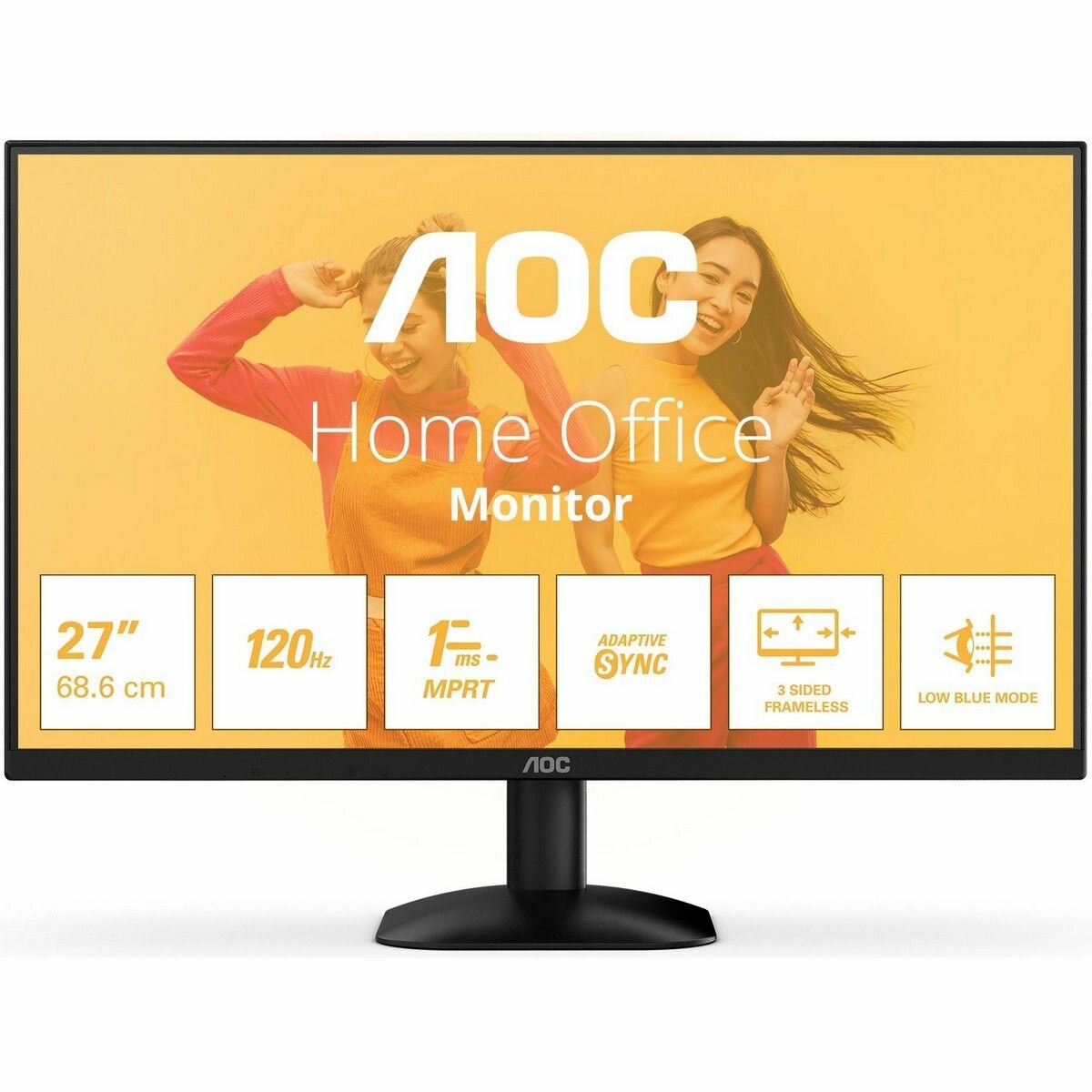27" Монитор AOC 27B35HM, VA, 1920x1080, 100 Гц (27B35HM)