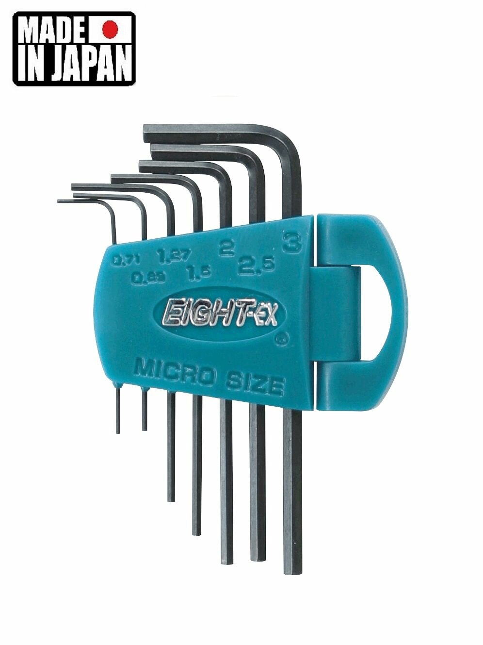 Сделано в Японии набор шестигранных микро ключей EIGHT M-7MH