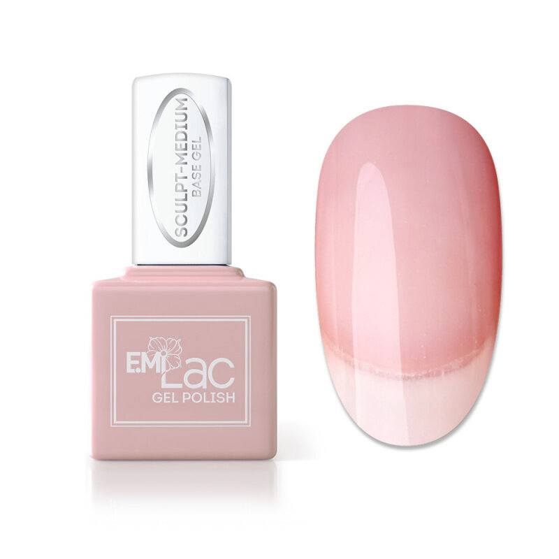 База для моделирования ногтей, E.MiLac Sculpt-Medium Base Gel, 15 мл.