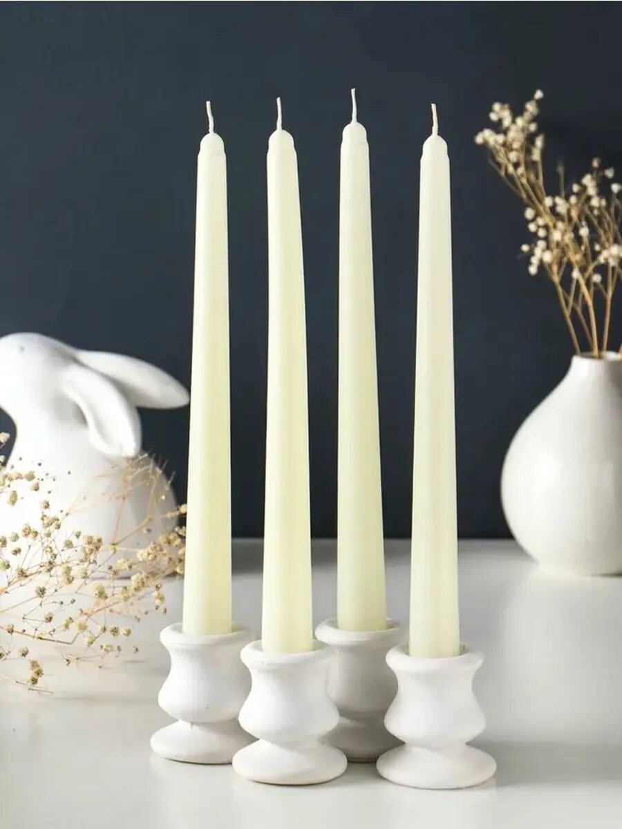 Ароматические конические свечи, набор из 4 шт.