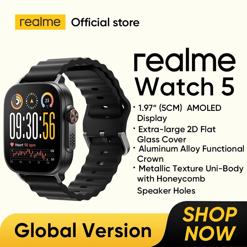 Realme Watch 5 смарт-часы — фото 1