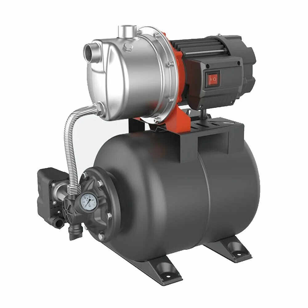 Станция насосная самовсасывающая "LEO" EKJ-1002SA 1000 Вт 73л/м H-44м