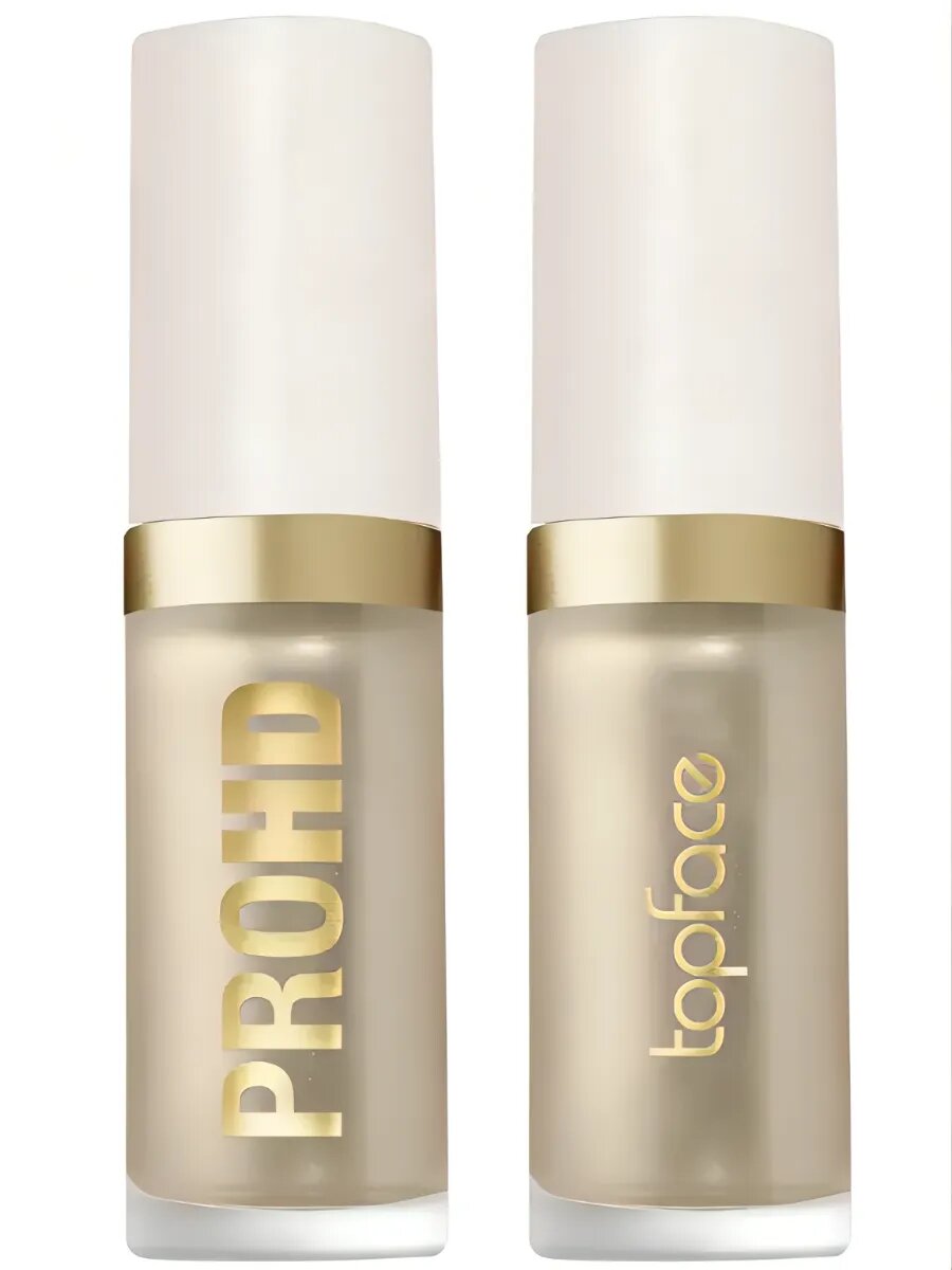 Хайлайтер Topface ProHD Super Dewy Liquid Highlighter, Жидкий для естественного сияния кожи, 001