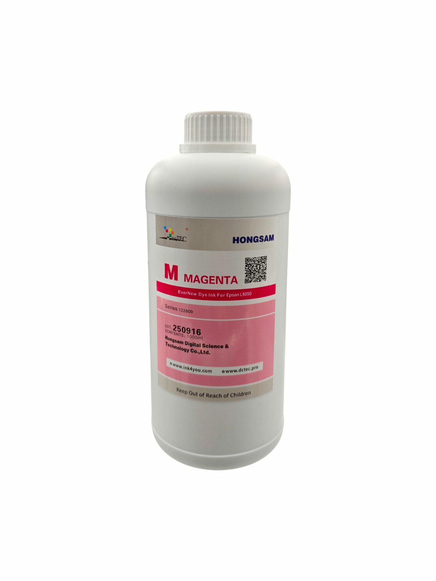 Чернила DCTec водорастворимые Epson L8050 EverNew Magenta (пурпурный) 1000 мл