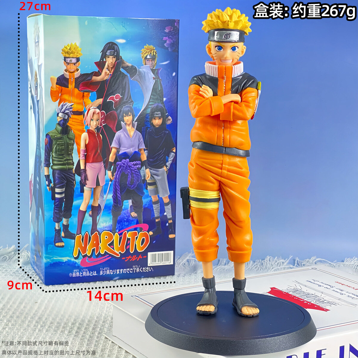 Фигурка аниме Наруто, большой меч Какаши, Учиха Итачи, Саске, Наруто, Четвертый Хокаге Минато, Сакура