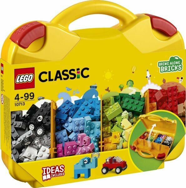 Lego 10713 Classic Чемоданчик для творчества и конструирования