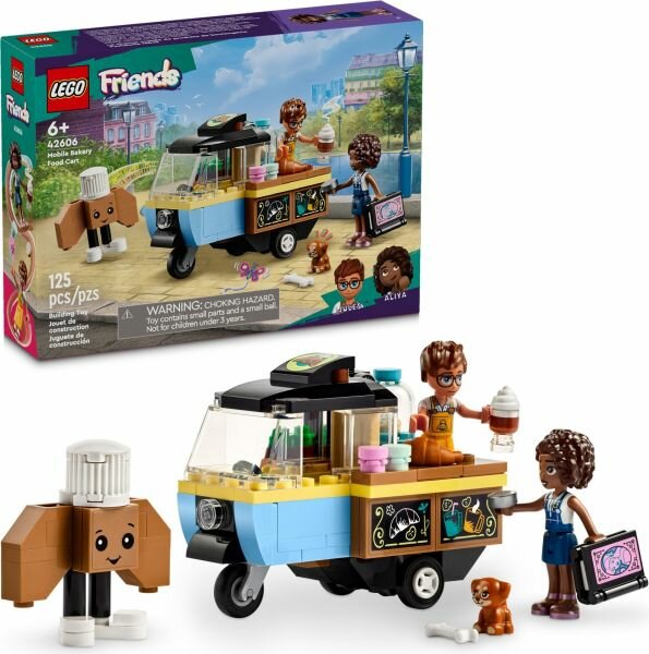 Lego 42606 Friends Пекарня на колесах