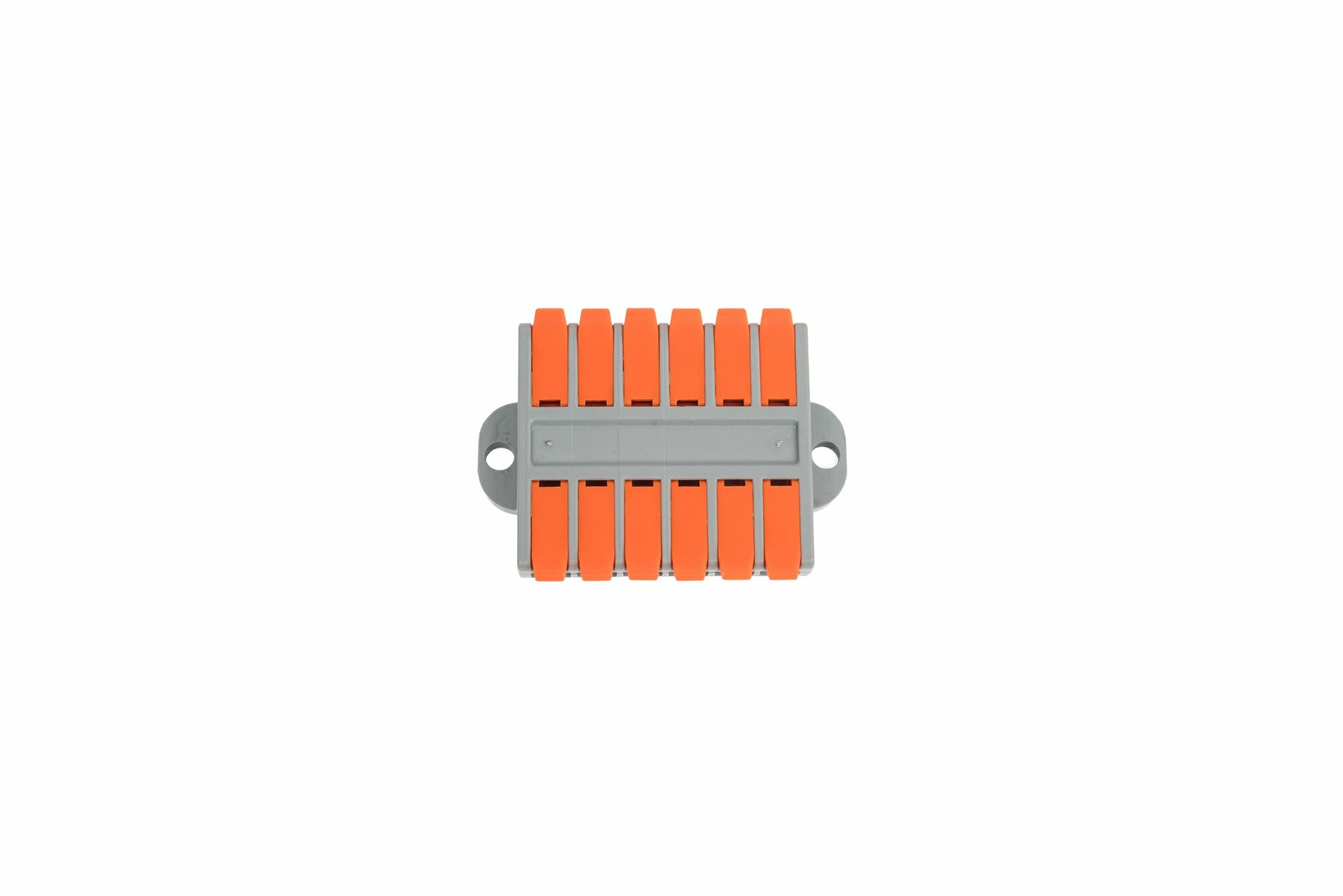 Клемма соединительная универсальная проходная Cabeus 6 полюсов, с рычагом, 0,5-6,0, 1 шт. MX662-6R