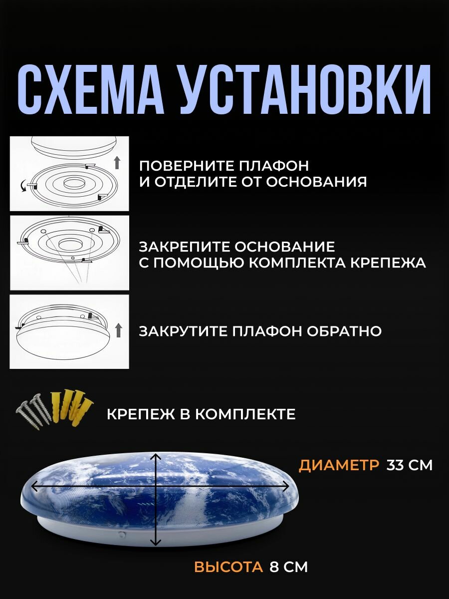 Потолочный светильник — фото 1