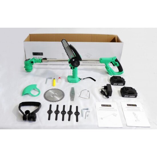Набор аккумуляторного инструмента Zitrek (GreenCut 20, GreenSaw 20 Extra Power), 2х2.0Ач